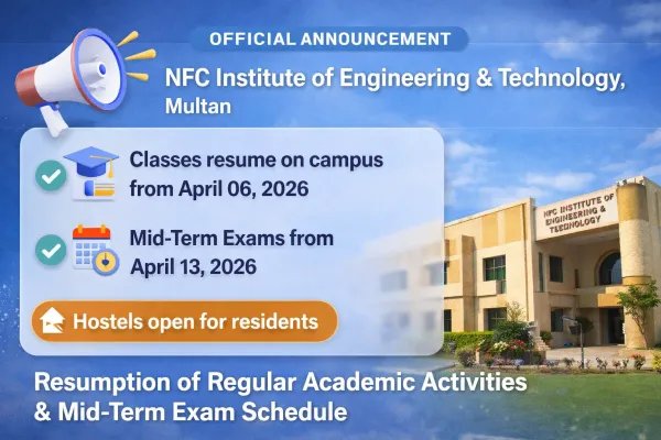Home - NFC IET Multan